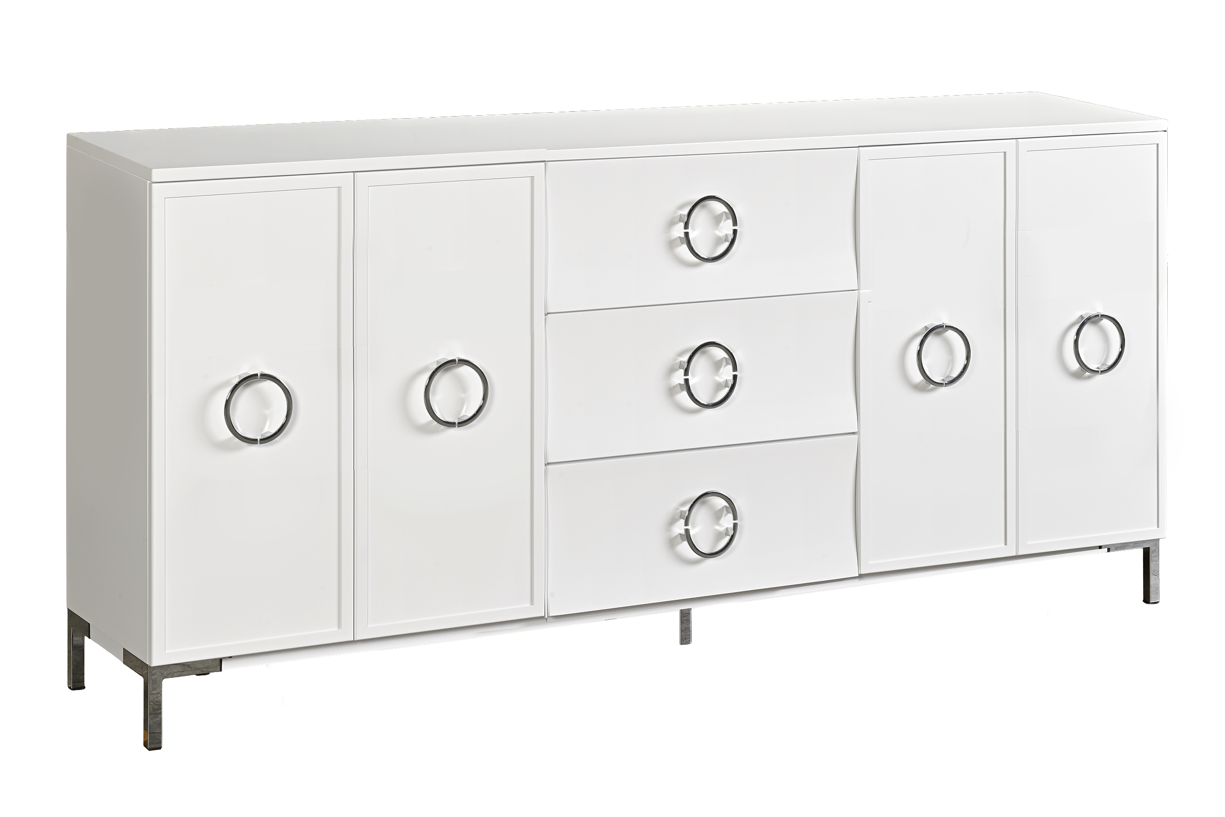 110-74BUF-D7-B1 American Modern 74'' Buffet Buffets